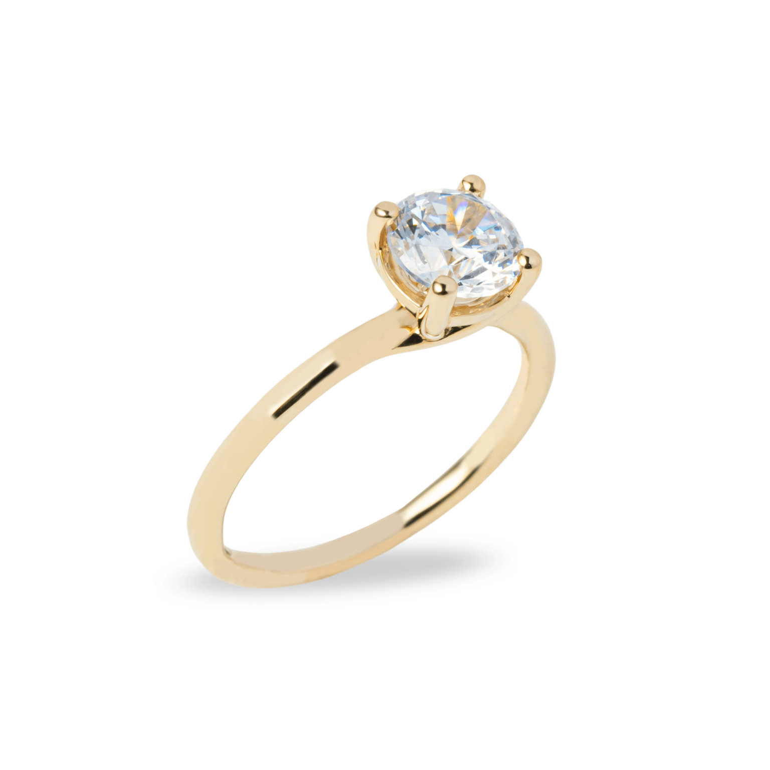 Anillos de Compromiso Diamantes y Zirconias - Sol de Oro Joyería